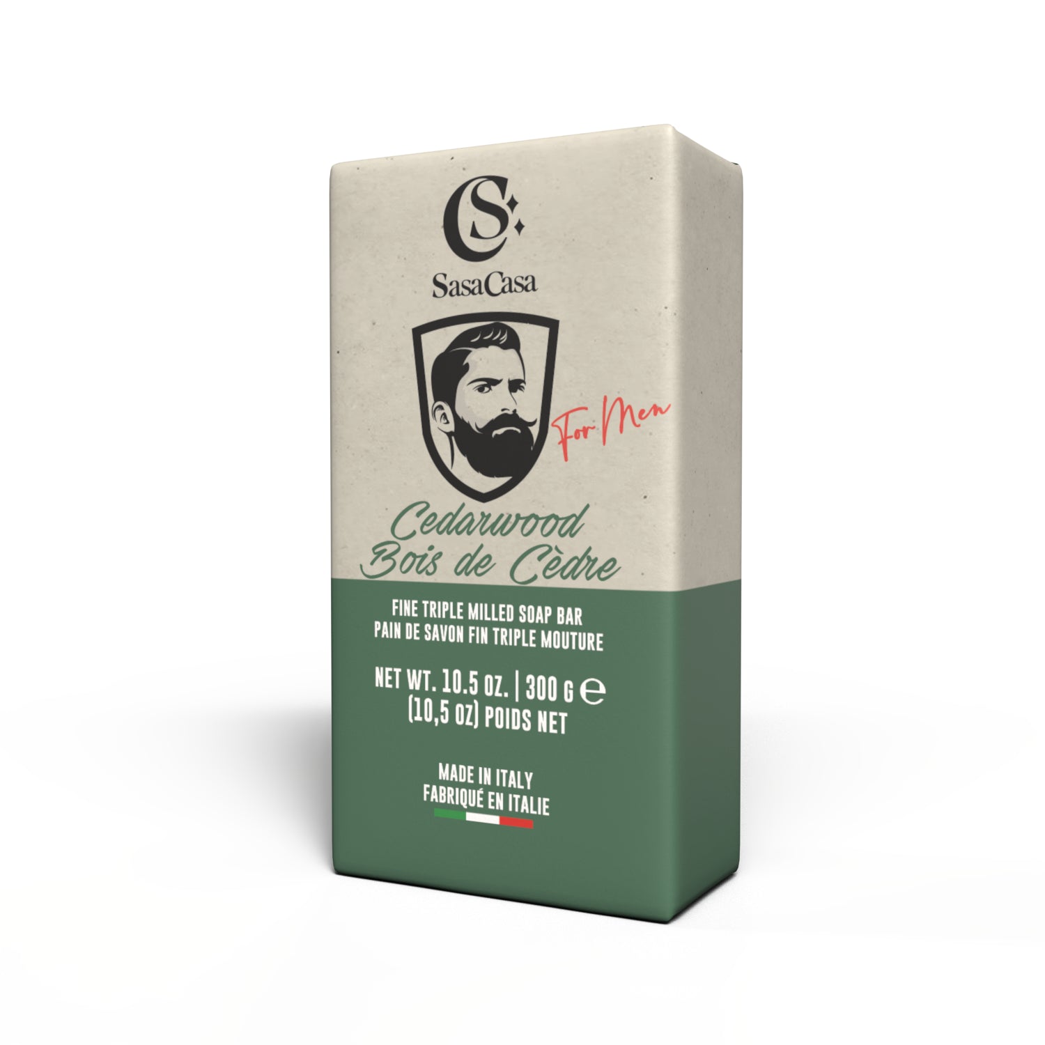 Men's Bar Soap | Cedarwood – Sasa Casa