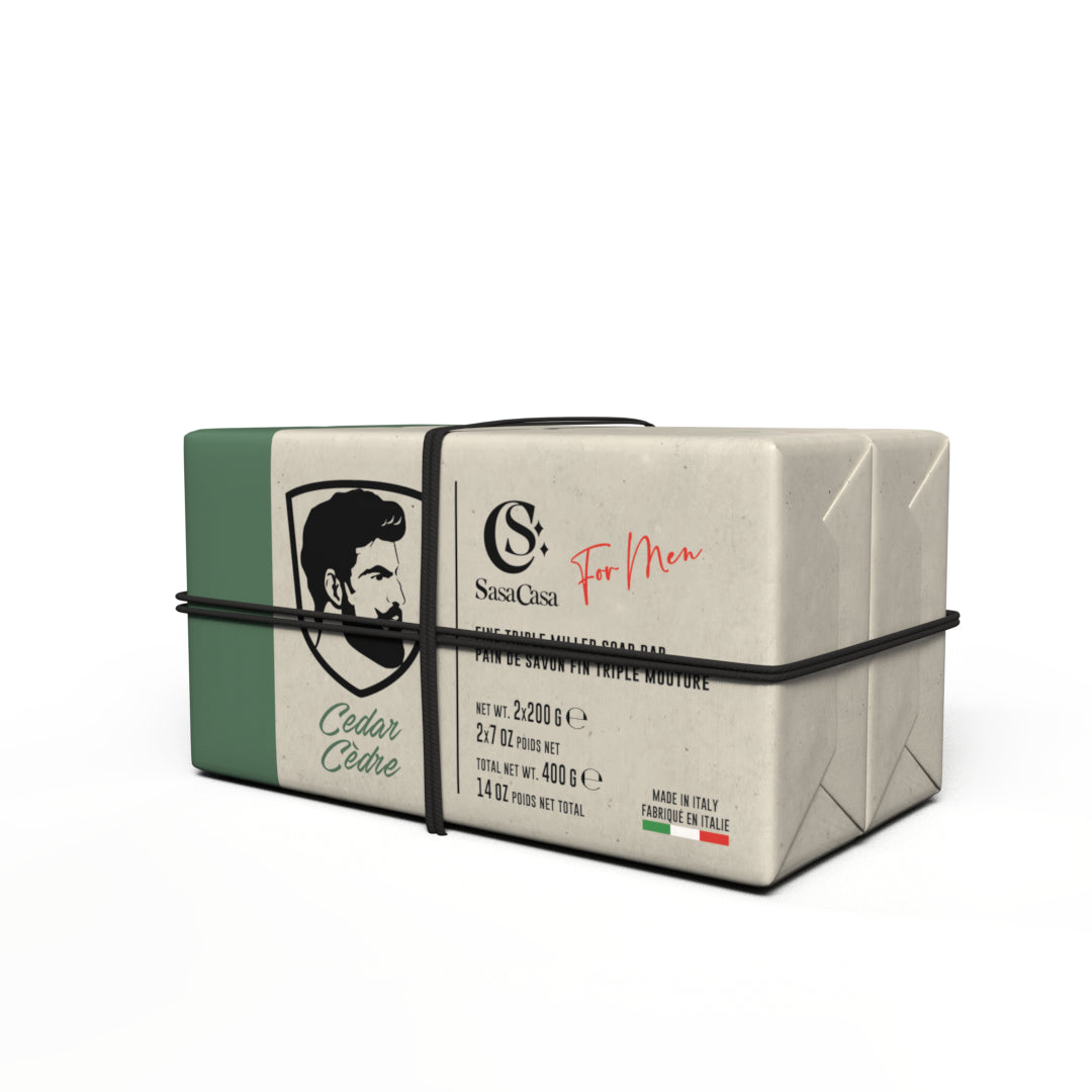 Men's Bar Soap set | Cedar – Sasa Casa
